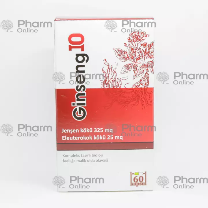 Ginseng10 №60 (Kapsullar)