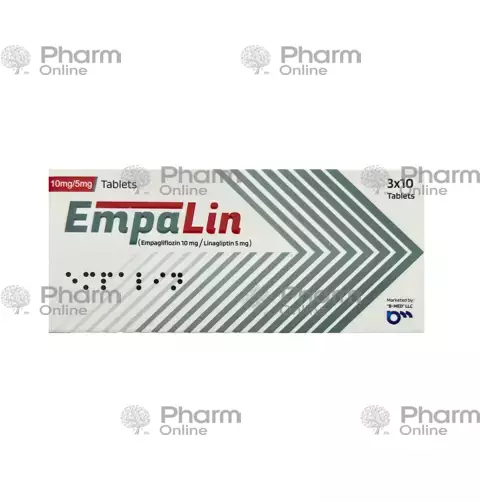 Empalin 10mg + 5mg № 30 (Tablet) (Pakistan)