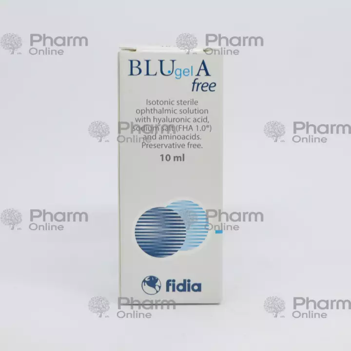 Blu gel A Fri 10 ml (Göz damcısı)