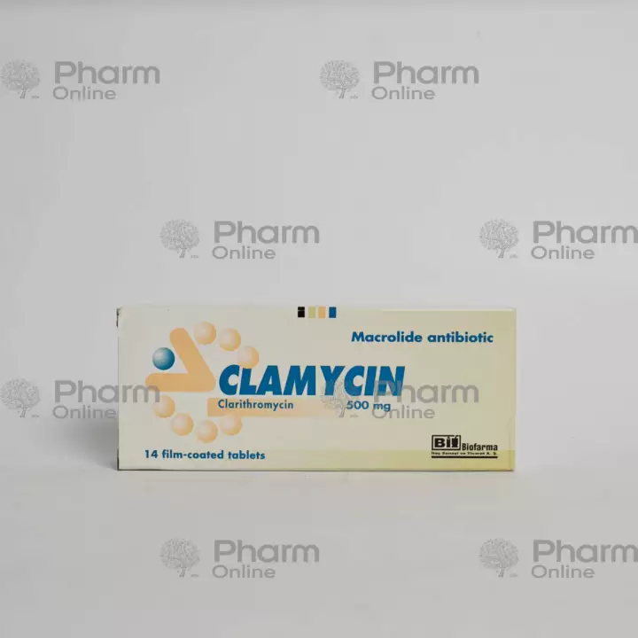 Klamisin 500 mq №14 (Tabletlər) (Türkiyə)