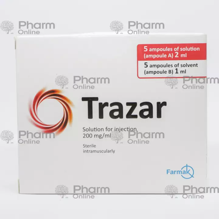 Trazar 200 mq/ml 2 ml №5 (Ampulalar)