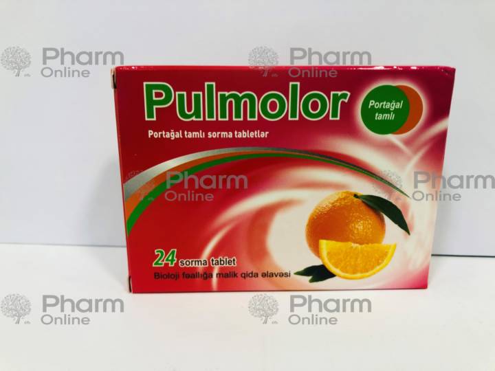 Pulmolor (vitamin C və portağal) № 24