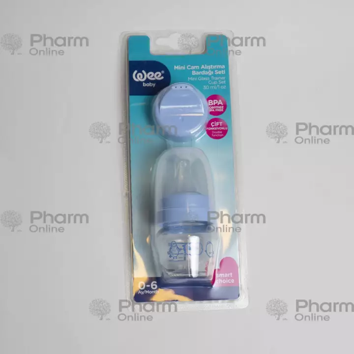 Wee 792 şüşə butulka 0-6 ay 30 ml (Türkiyə)