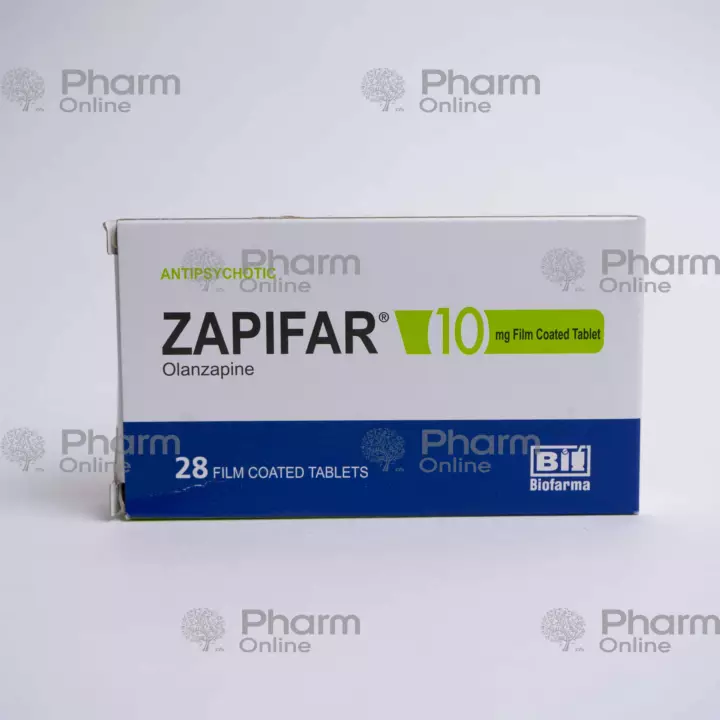 Zapifar 10 mg № 28 (Həblər) (Biofarma İlac San. ve Tic. A.Ş.) (Türkiyə)