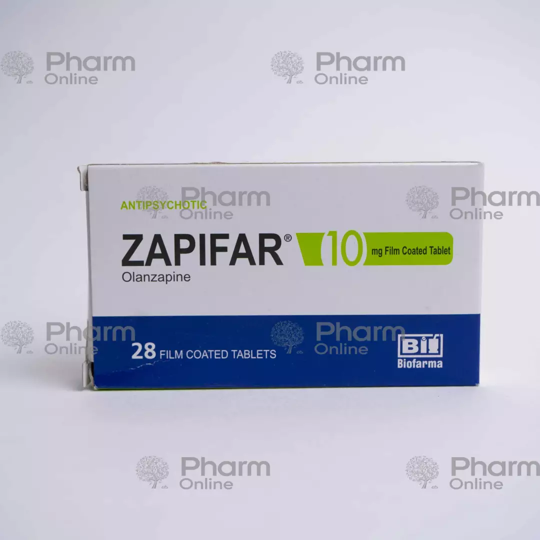 Zapifar 10 mg № 28 (Həblər) (Biofarma İlac San. ve Tic. A.Ş.) (Türkiyə)