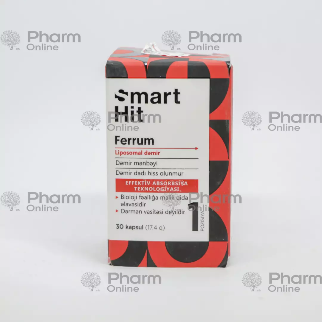 Smart Hit (ferrum) № 30 (Капсулы) (Литва)