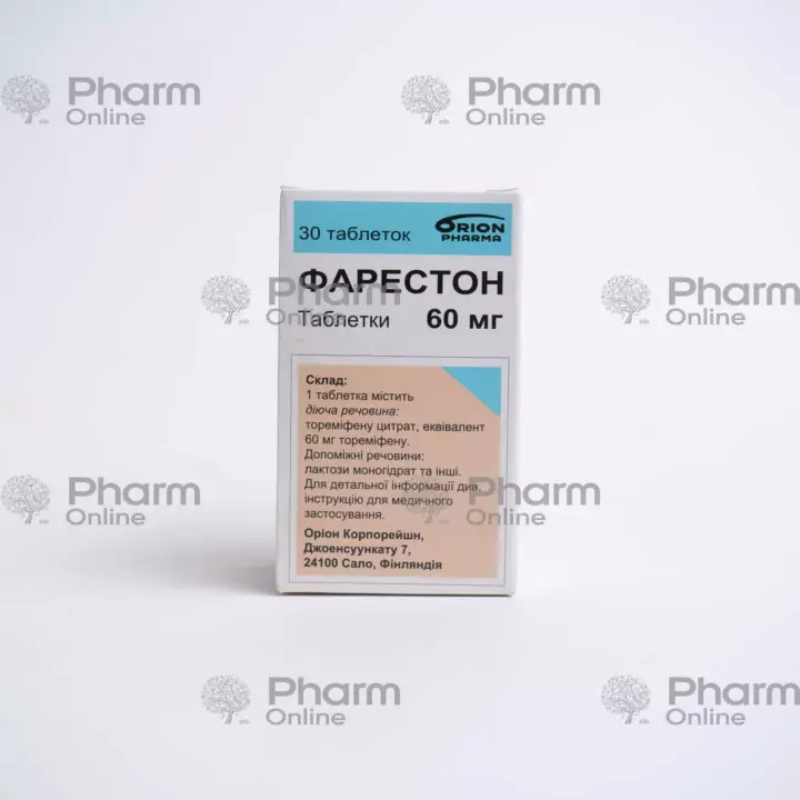 Fareston 60 mg № 30 (Tabletlər)