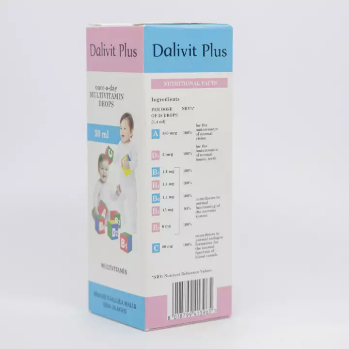 Dalivit plus 30 ml (Damcı) (İtaliya)