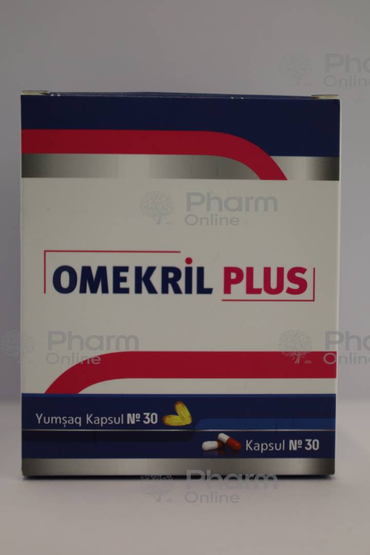 Omekril Plus № 30 (Kapsulalar) qiyməti | Pharmastore