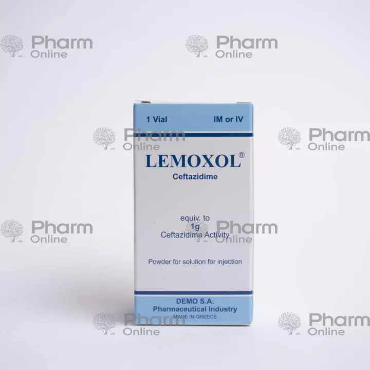 Lemoksol 1 qr inyeksiya – geniş spektrli güclü antibiotik flakon