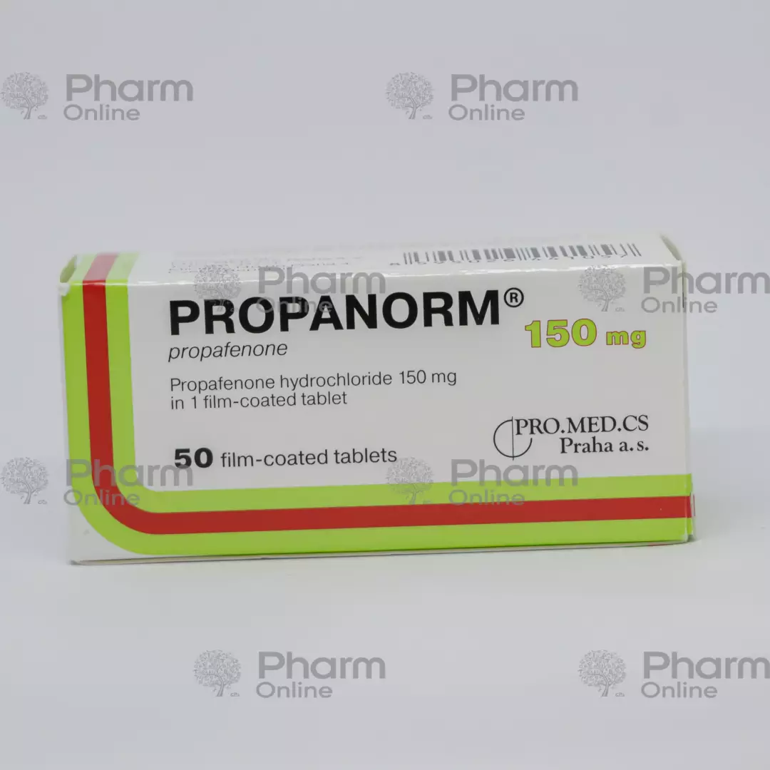 Propanorm 150 mg № 50 (Tablet) (Promed) (Çexiya)