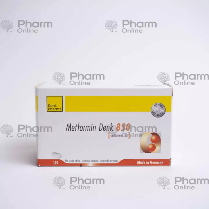 Metformin Denk 850 mq № 120 (Tabletlər) (Almaniya)