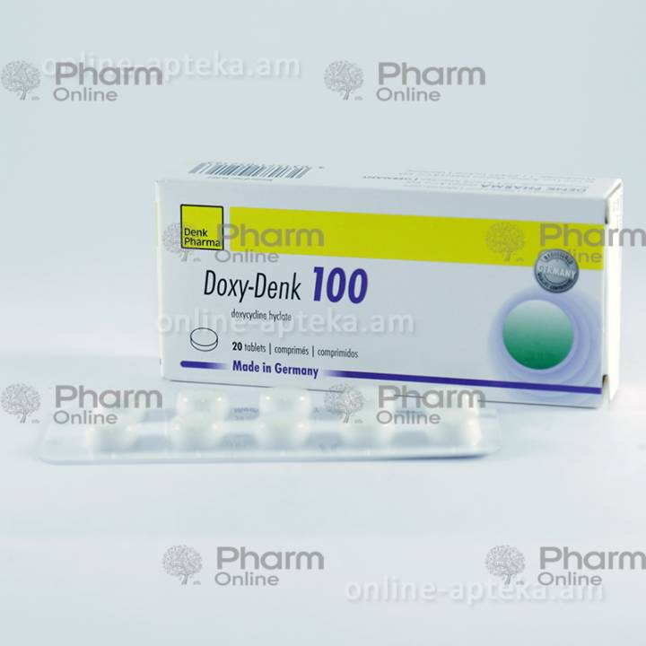 Doksi-Denk 100 mg № 20 (Tablet) (Almaniya)